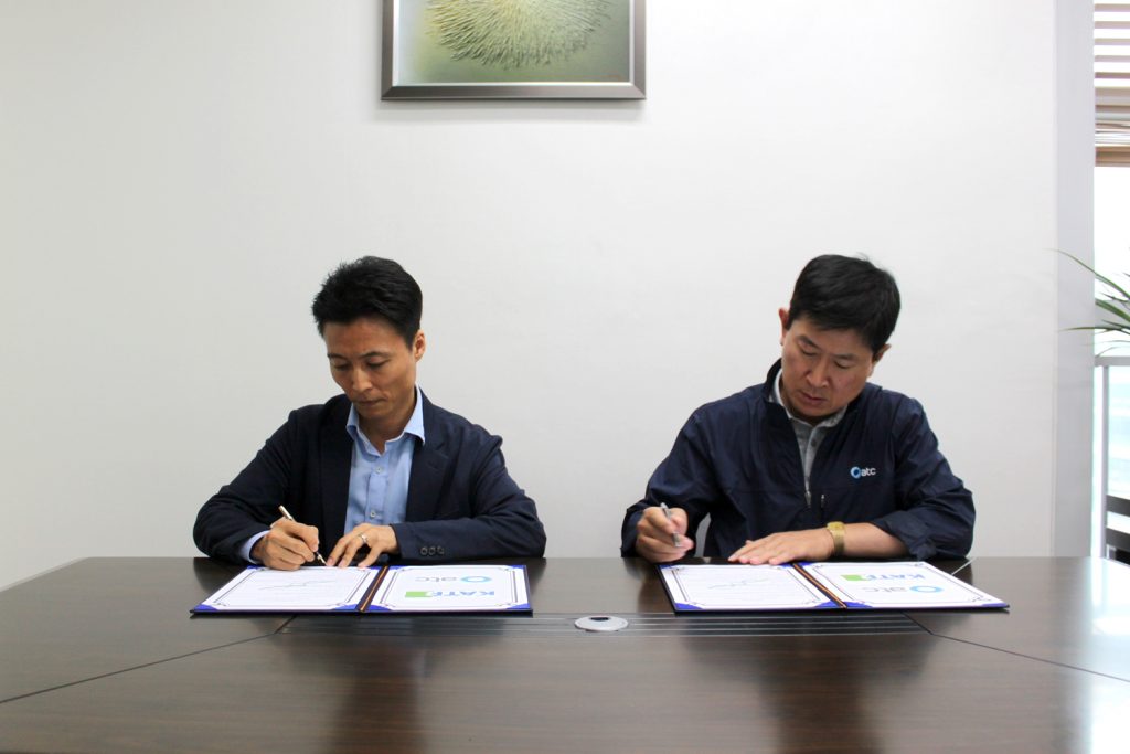 한국분석시험연구원 – OATC MOU 체결. 임상시험과 in vitro 시험 분야 공동 협력 – 한국분석시험연구원